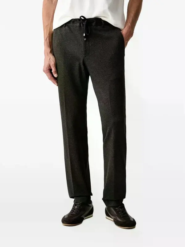 JOOP! Drawstring-waist Patterned Chinos