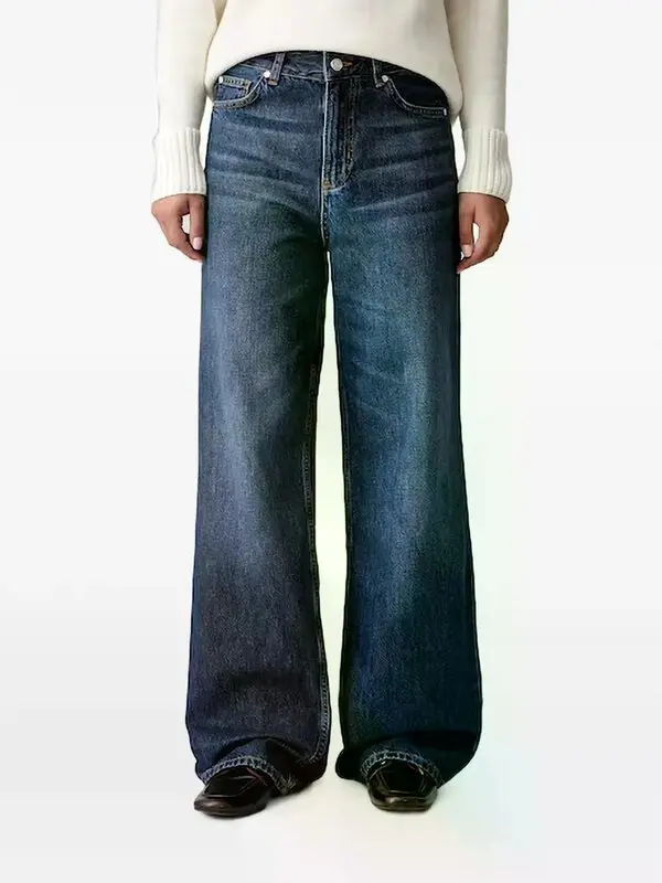 JOOP! Wide-leg Washed Jeans - Blue