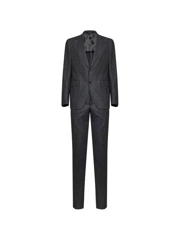 Tagliatore Houndstooth Single-breasted Suit