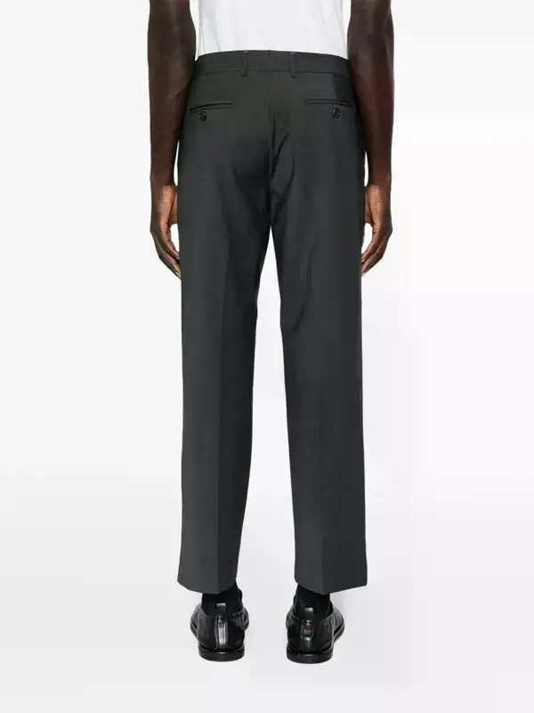 AMARANTO Pleated Straight-leg Trousers