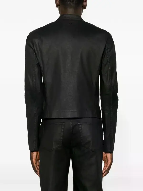 Gucci Zip-up Band-collar Jacket