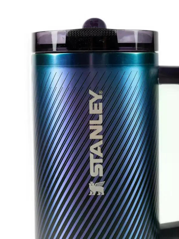 STANLEY Logo-print Diagonal-stripe Tumbler