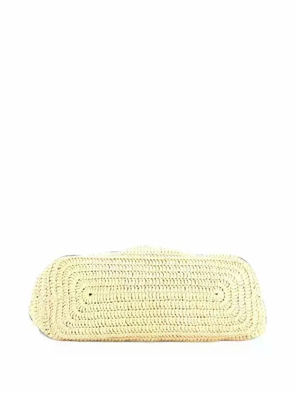 Saint Laurent Rive Gauche Supple Raffia Tote Bag