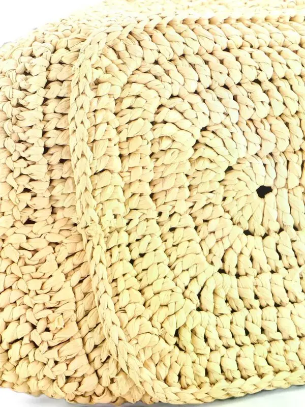 Saint Laurent Rive Gauche Supple Raffia Tote Bag