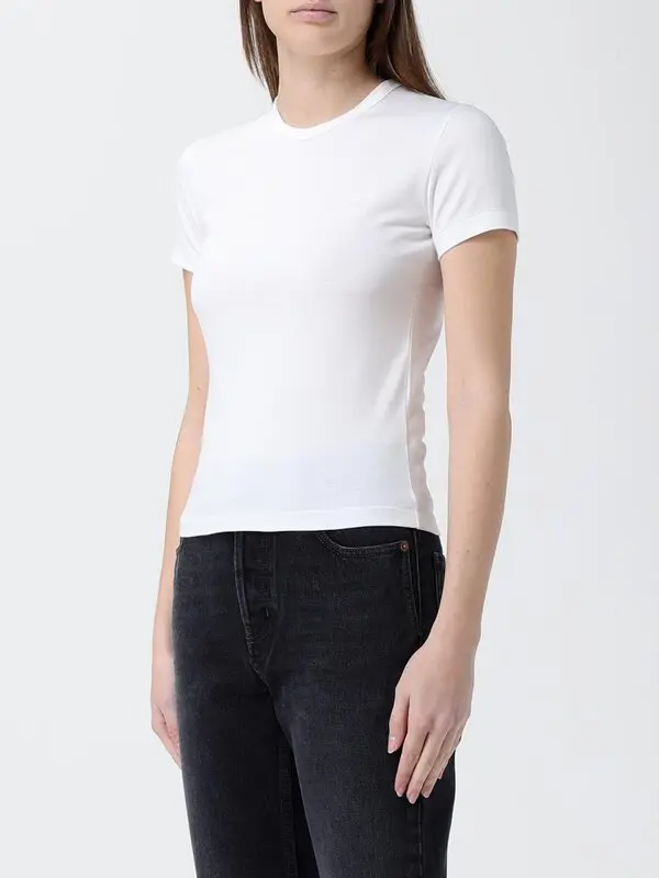 Saint Laurent Basic Cotton And Modal T-shirts