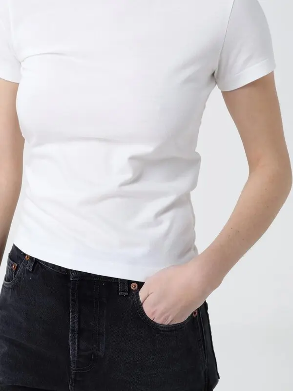 Saint Laurent Basic Cotton And Modal T-shirts