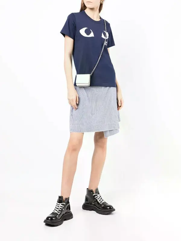 Play Comme Des Garcon Eye-print T-shirt