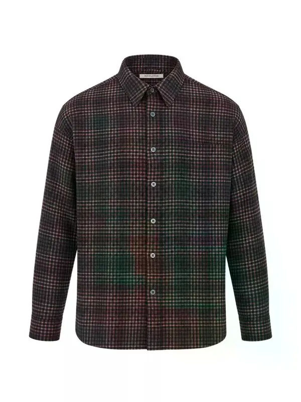 SUNFLOWER Check-pattern Long-sleeve Shirt