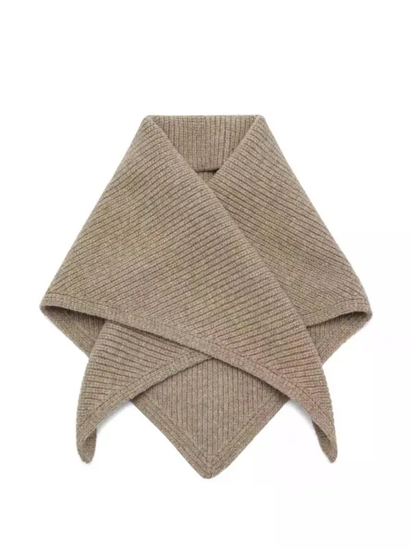Studio Nicholson Pythagoras Triangle Scarf - Neutrals