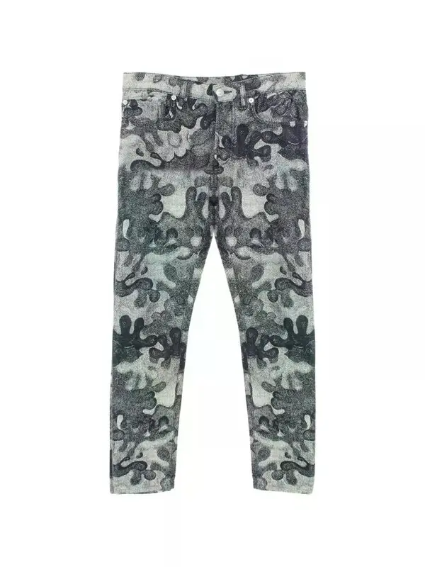 Dior 2010s X Peter Doig Camouflage Jeans