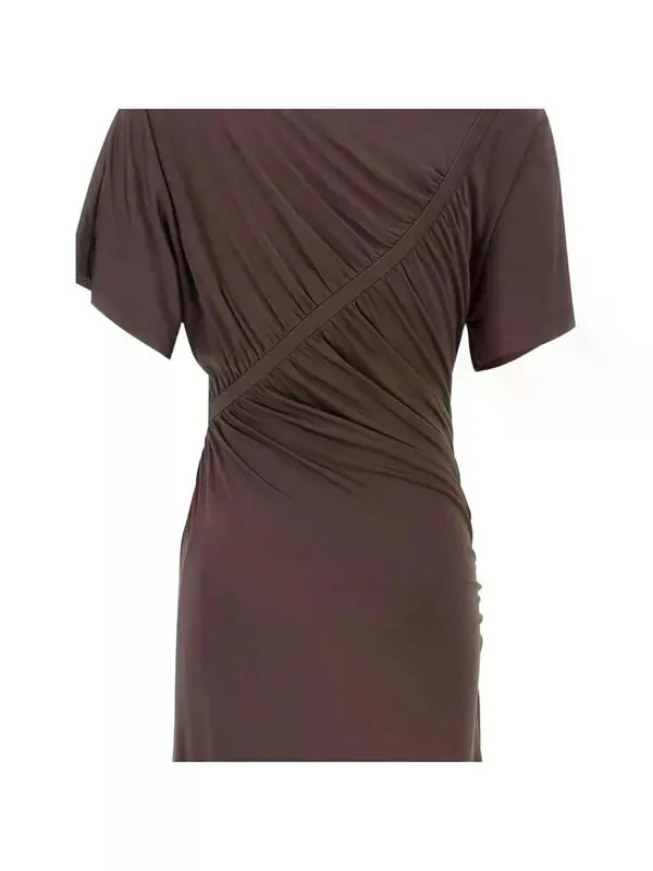 BOSS Ruched Draped Dress