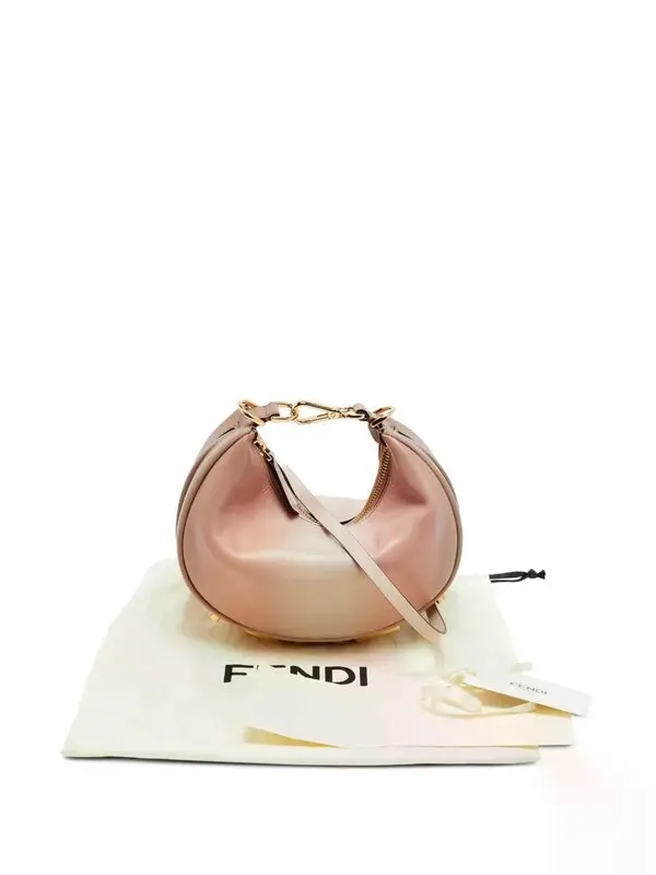 Fendi 2025 Small Fendigraphy Ombre Shoulder Bag - Neutrals