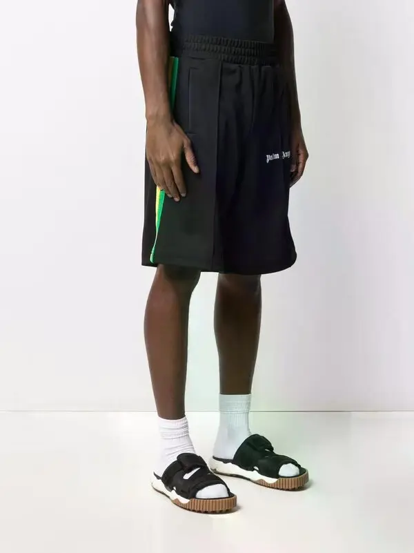 Palm Angels Logo-print Track Shorts