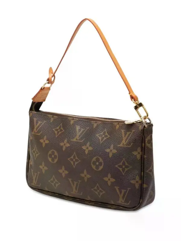 LOUIS VUITTON 2007 Monogram Pochette Accessoires Shoulder Bag