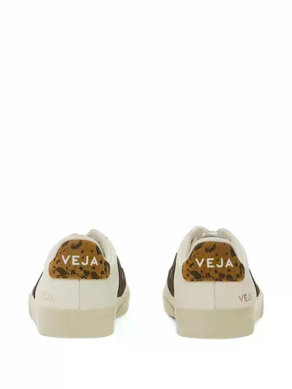 VEJA Campo Leather White Camel Wild Country Sneakers - Neutrals