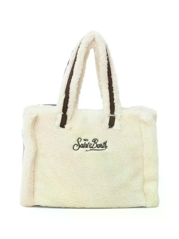 MC2 SAINT BARTH Colette Teddy Logo Tote Bag