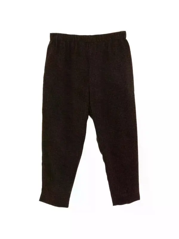 CASEY CASEY Check-pattern Trousers