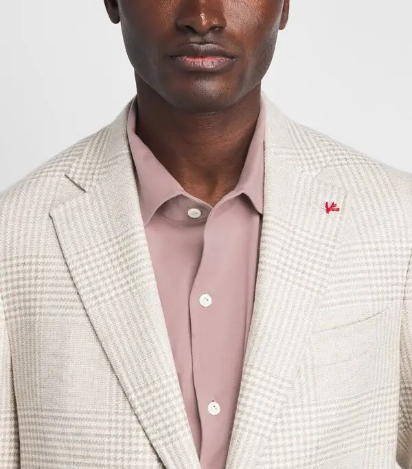 Isaia Cotton Jersey Sport Shirt - Pink