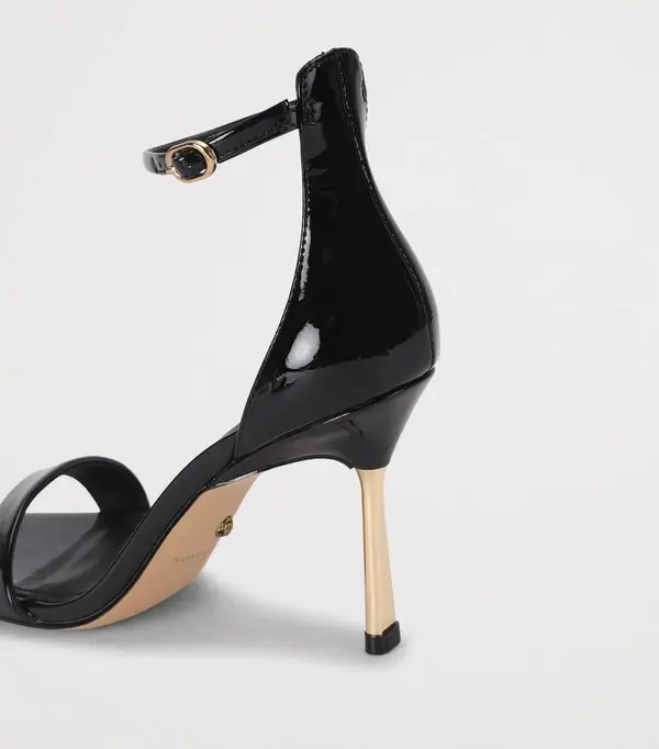 Kurt Geiger Patent Leather Bank Sandals