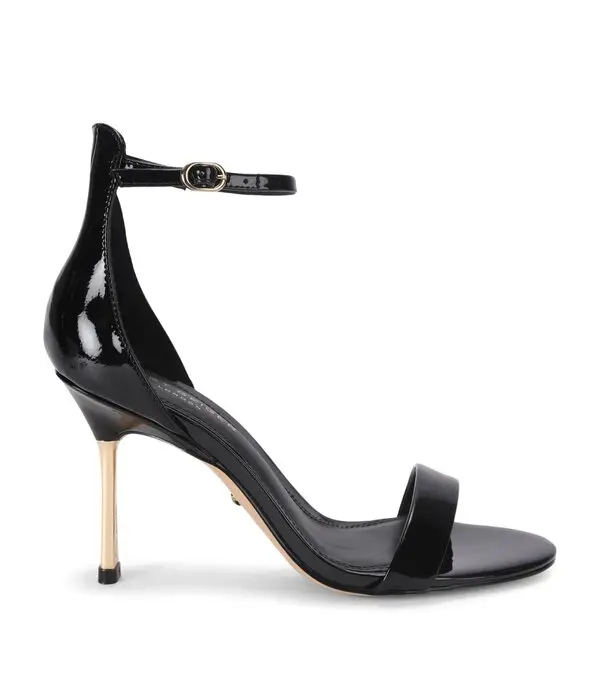 Kurt Geiger Patent Leather Bank Sandals