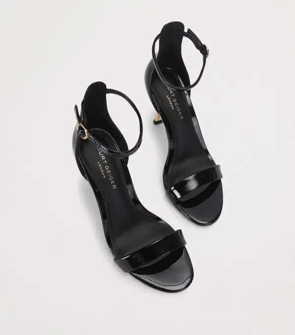 Kurt Geiger Patent Leather Bank Sandals