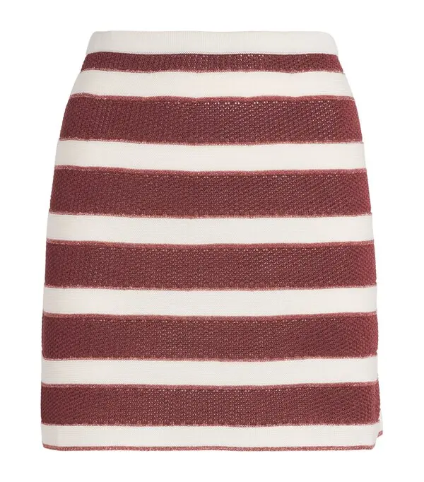 ERES Knitted Intervalle Mini Skirt