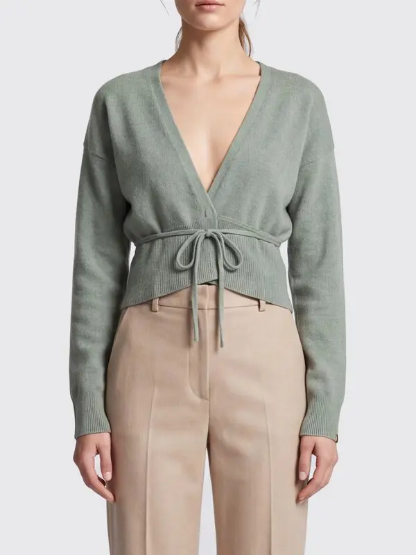 Extreme Cashmere Cashmere-blend Wrap Cardigan With Belt