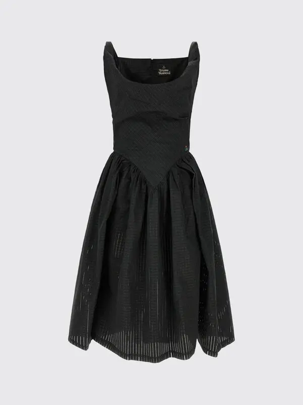 VIVIENNE WESTWOOD Sunday Long Bustier Dress With Square Neck