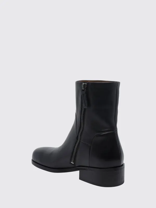 Marsèll Gnocco Ankle Boots In Ruched Leather With Side Zip