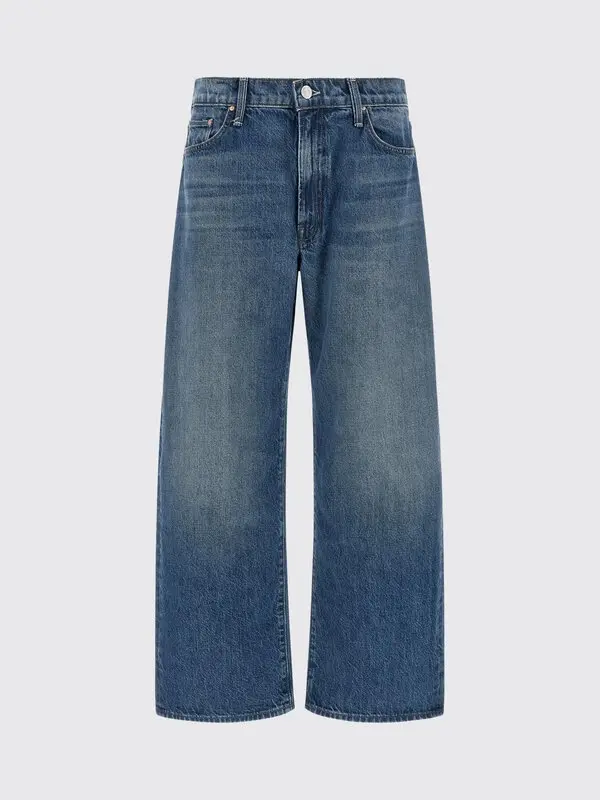 MOTHER The Dodger Mid-rise Baggy Cotton Denim Jeans