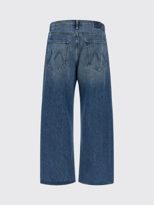 MOTHER The Dodger Mid-rise Baggy Cotton Denim Jeans