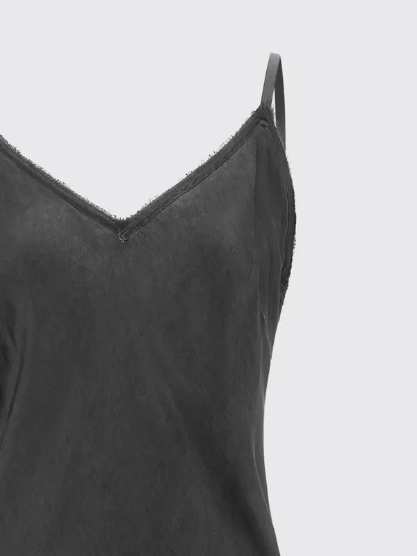 Pinko V-neck Satin Long Slip Dress For Ceremonies
