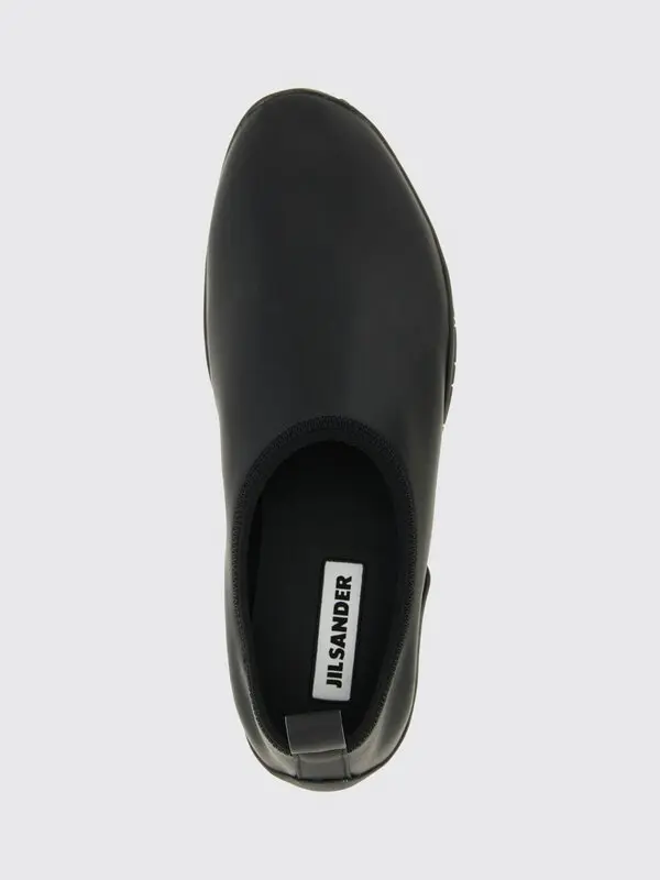 JIL SANDER Elbe Technical Fabric Ballerina Flats With Vibram Sole
