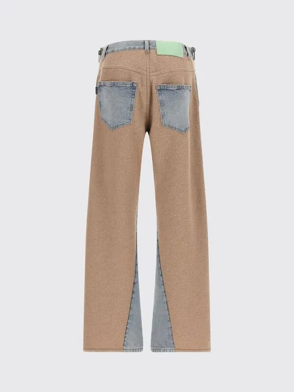 HAIKURE Bonnie High-waisted Printed Denim Flared Jeans