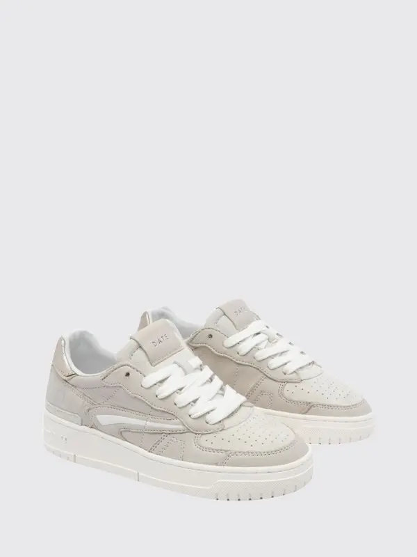 D.a.t.e. Torneo Bi Leather And Fabric Low-top Sneakers