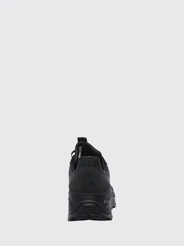 Premiata Devin Technical Fabric Sneakers With Serrated Vibram Sole - Black