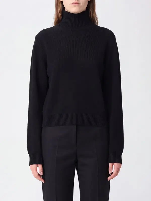 RÓHE Wool And Cashmere Blend Turtleneck Sweater With Ribbed Cuffs And Hem
