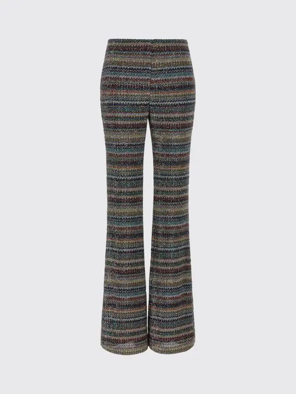 Missoni Striped Lurex Knit Flared Pants