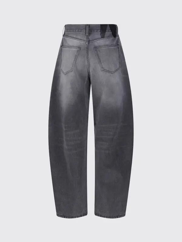 DARKPARK Khris High-waisted Baggy Five-pocket Jeans In Denim