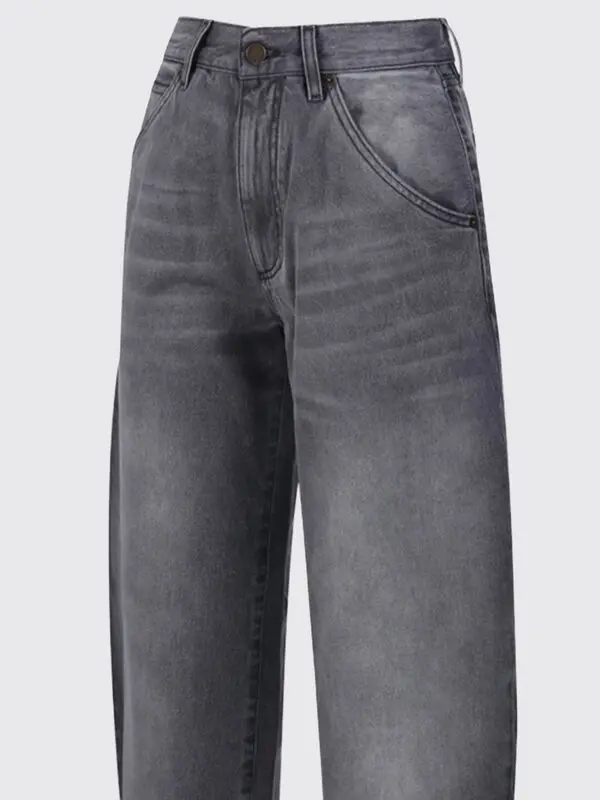 DARKPARK Khris High-waisted Baggy Five-pocket Jeans In Denim