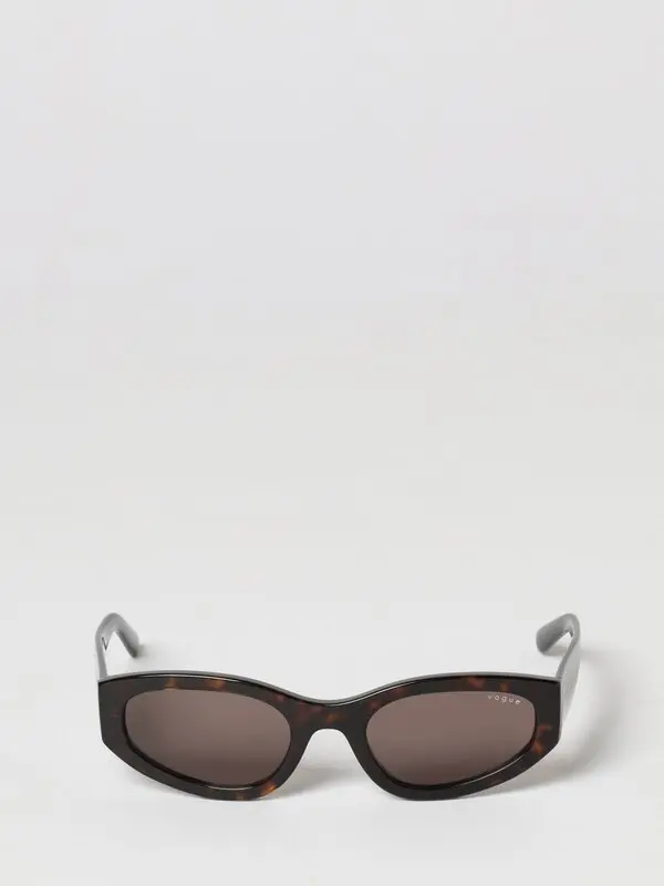 VOGUE Tortoiseshell Acetate Cat Eye Sunglasses With Oval Shape