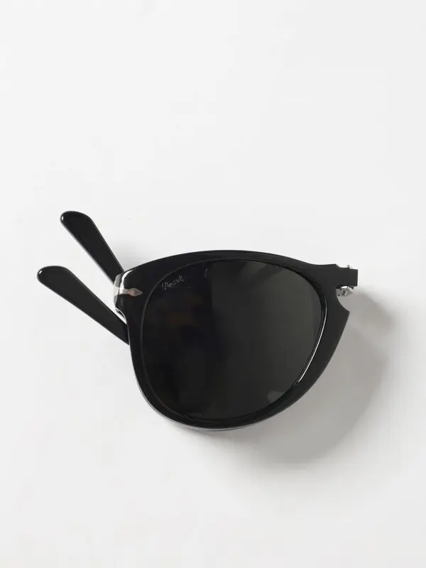 Persol Steve Mcqueen Aviator Sunglasses In Acetate With Dark Lenses