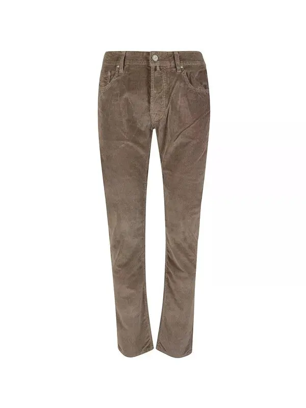 JACOB COHЁN Bard Corduroy Straight-leg Trousers