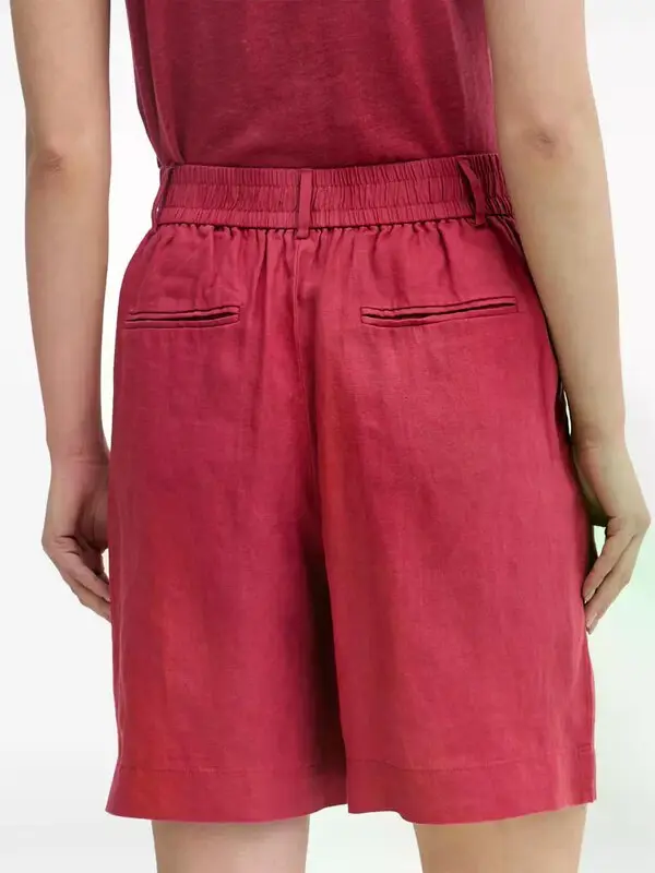 BENETTON Pleated Elasticated-waist Shorts