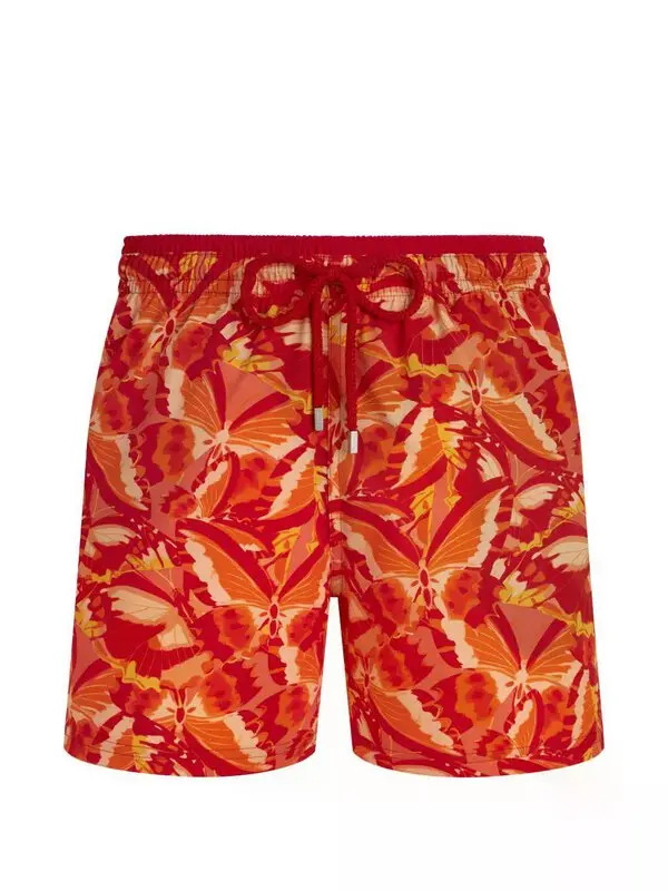 Vilebrequin Dama Pintada Swim Shorts - Red