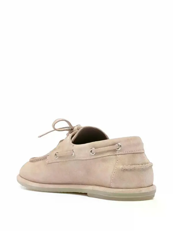 Officine Creative Love 101 Lace-up Suede Loafers