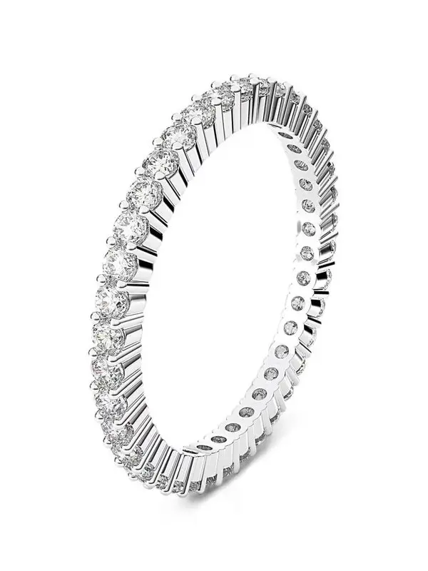SWAROVSKI Crystal-embellished Eternity Rings