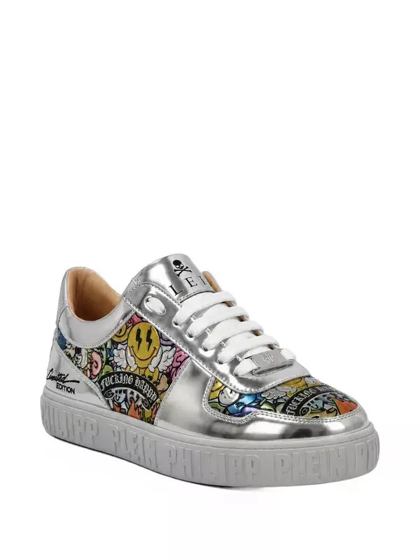 Philipp Plein Smile All Over Sneakers