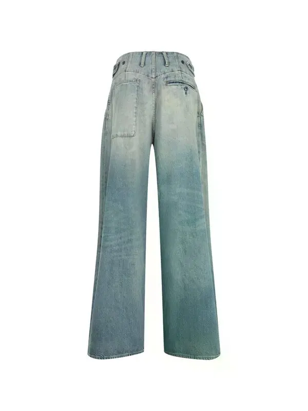 R13 Triple Pleat Jeans