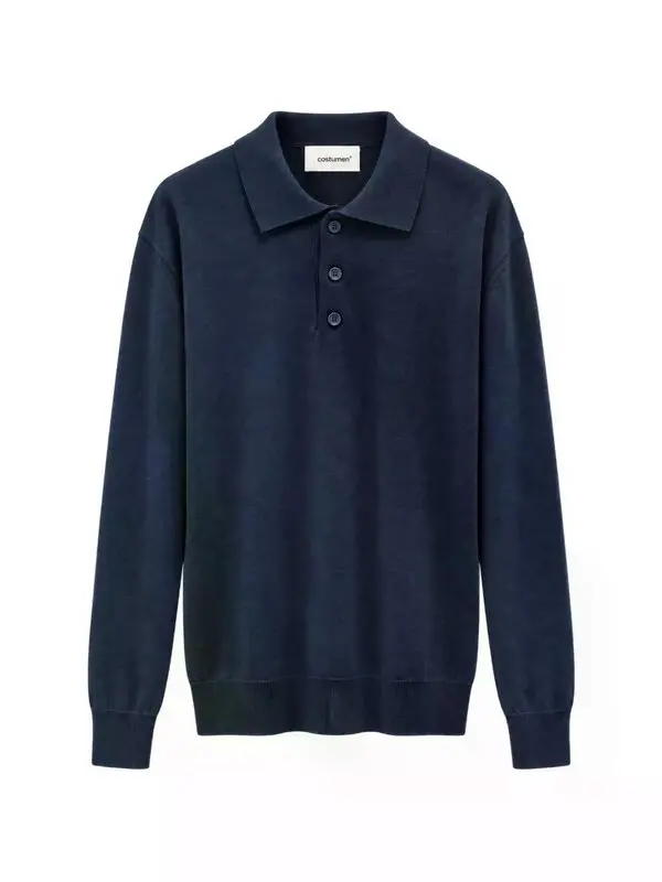 COSTUMEIN Pablo Merino Wool Polo Shirt